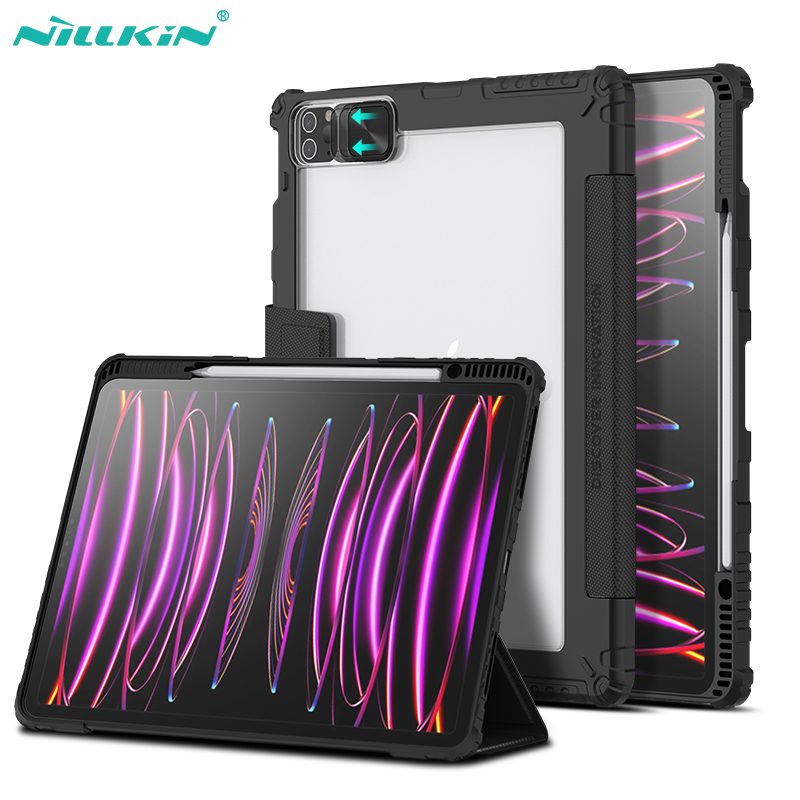 NILLKIN Magnetic Tablet Case for iPad Pro 12 9 Case iPad Pro 11 2022 ...