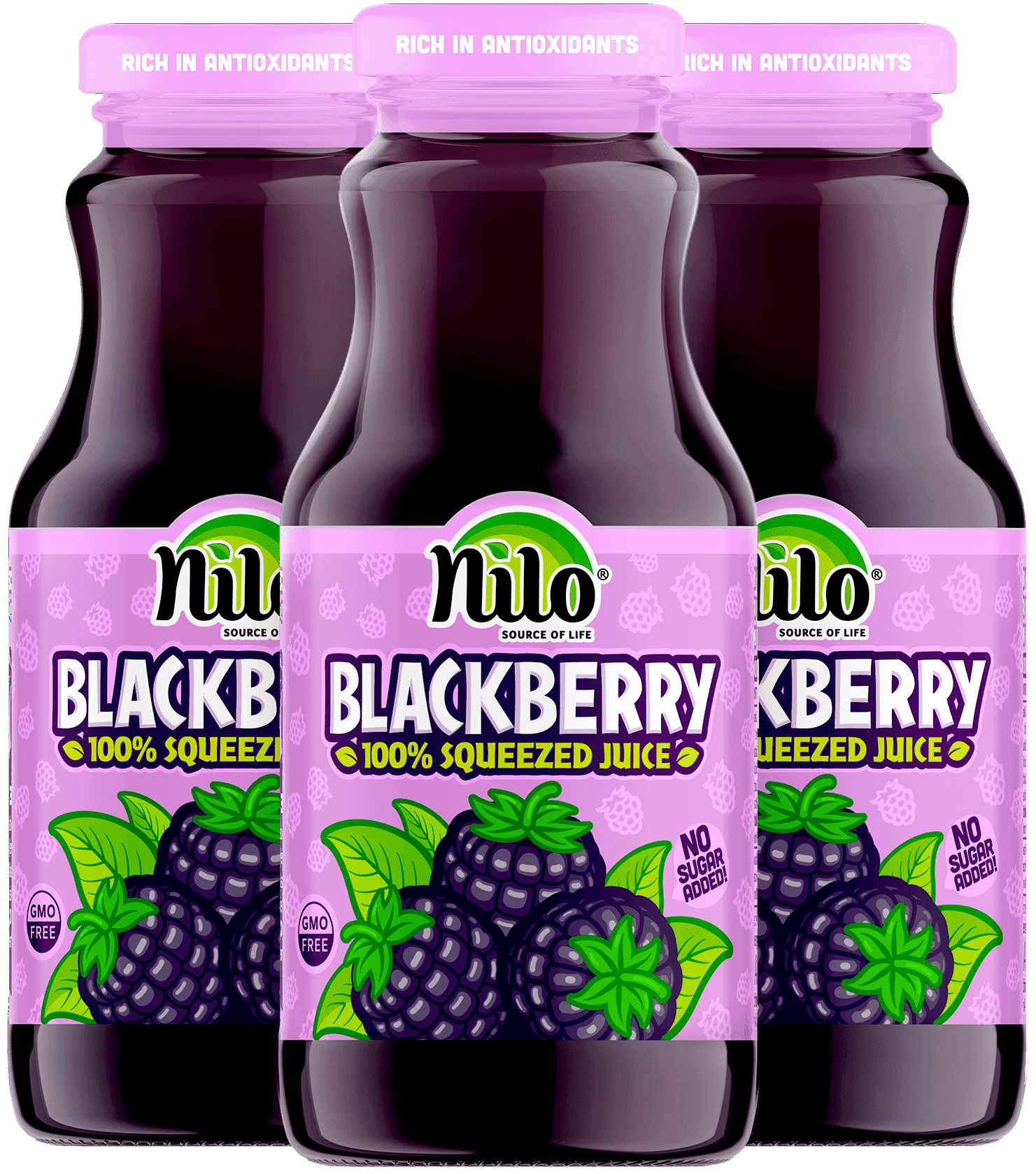 NILO Blackberry Juice | 100% Squeezed Blackberry Mora | NO Sugar added ...