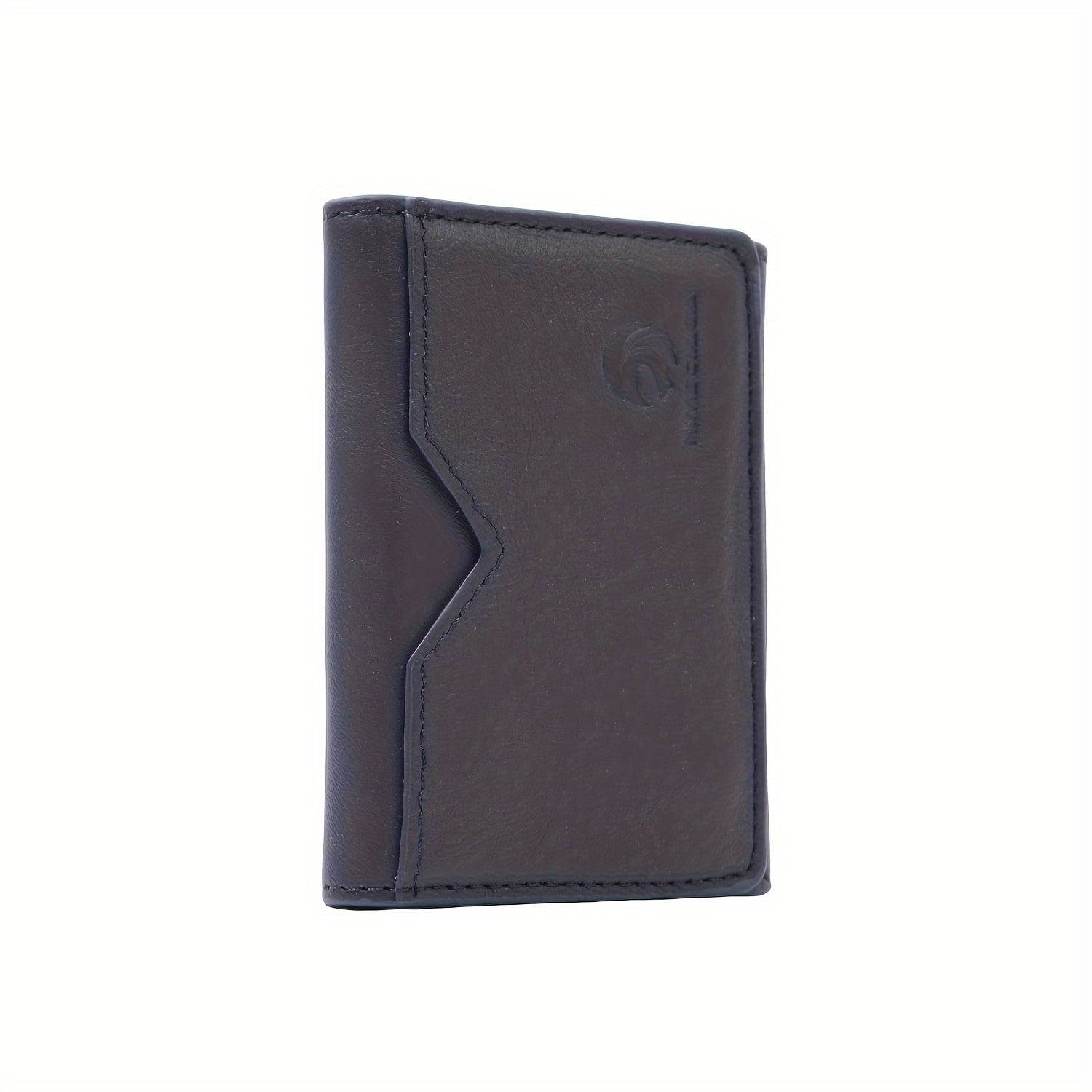 NIMECIAGA Genuine Leather Trifold Wallet for Men - RFlD Blocking Pocket ...