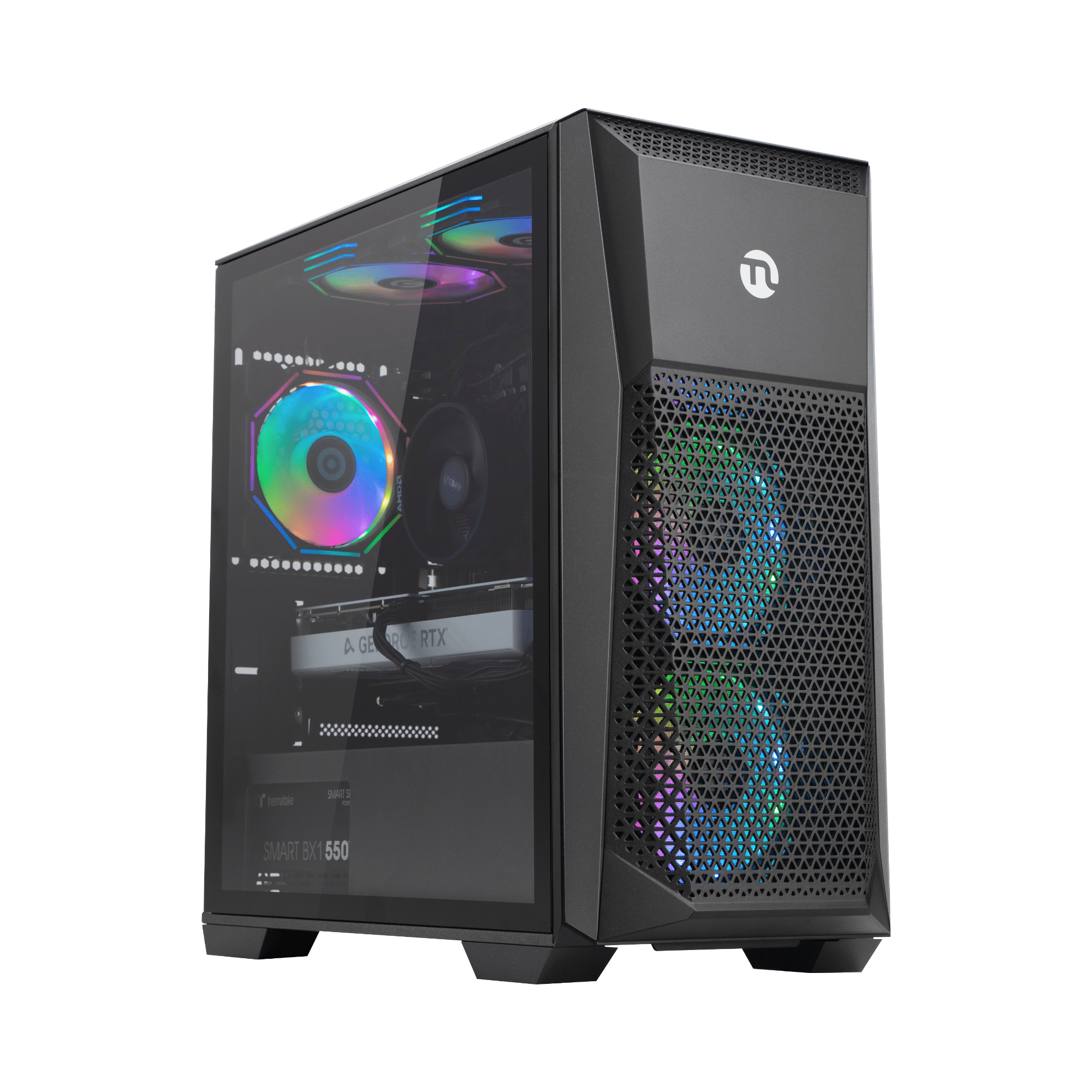 NINGMEI Gaming PC Desktop AMD Ryzen 5 5600GT, GeForce RTX 4060, 16 GB ...