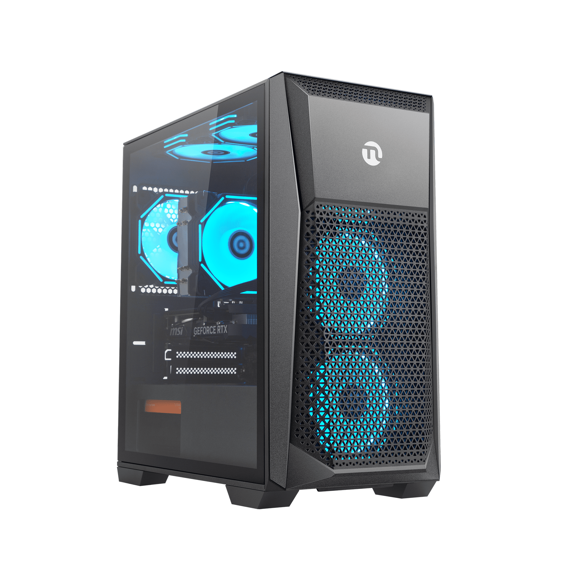 NINGMEI Gaming PC Desktop Intel Core i5-14400F, Geforce RTX 4060 Ti ...