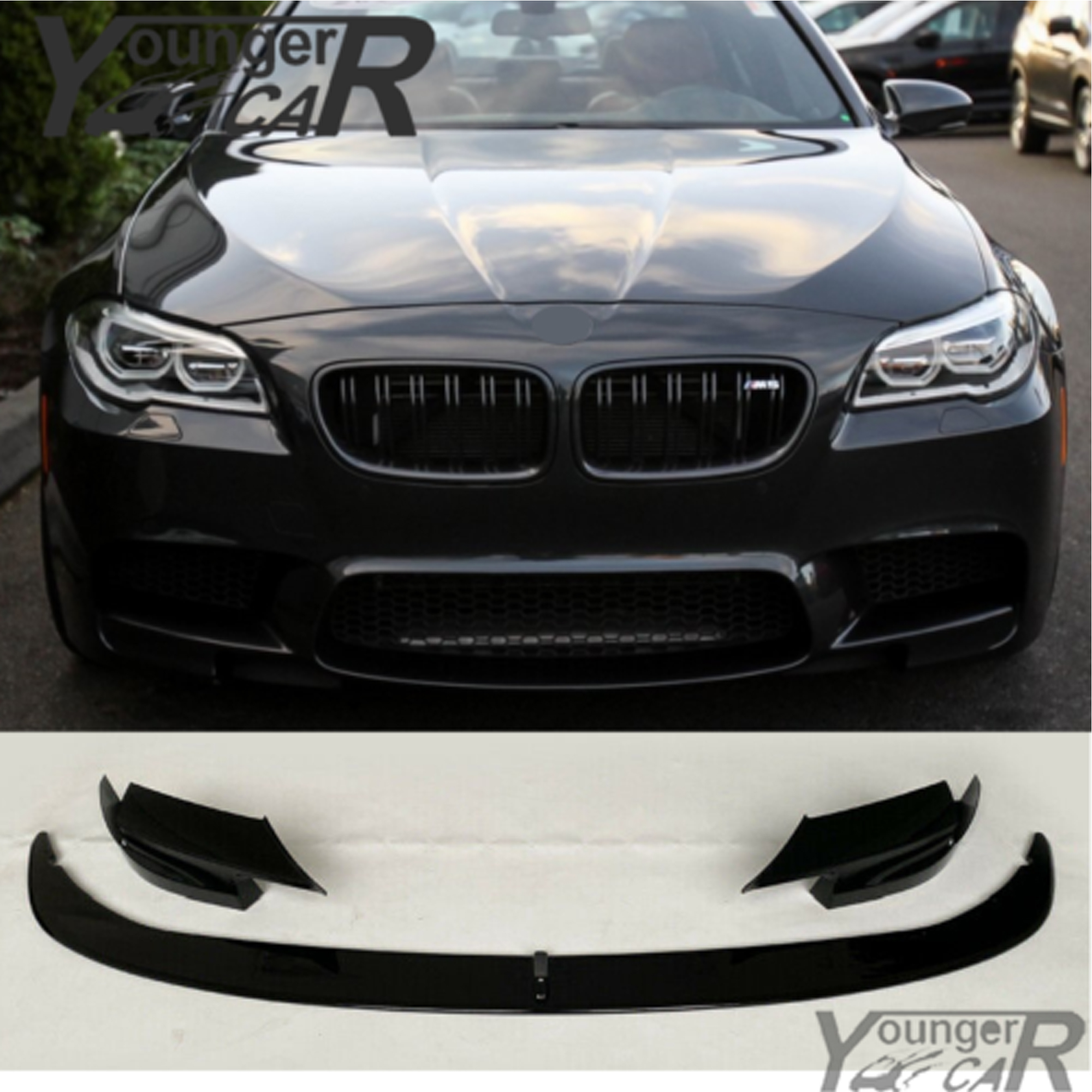 Stay Tuned Performance Front Bumper Splitter Spoiler Lip For 2008-2013 ...