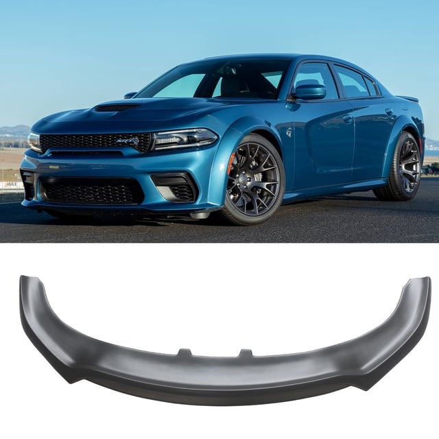 NINTE Front Bumper Lip for 2020 2021 2022 Dodge Charger Widebody ABS ...
