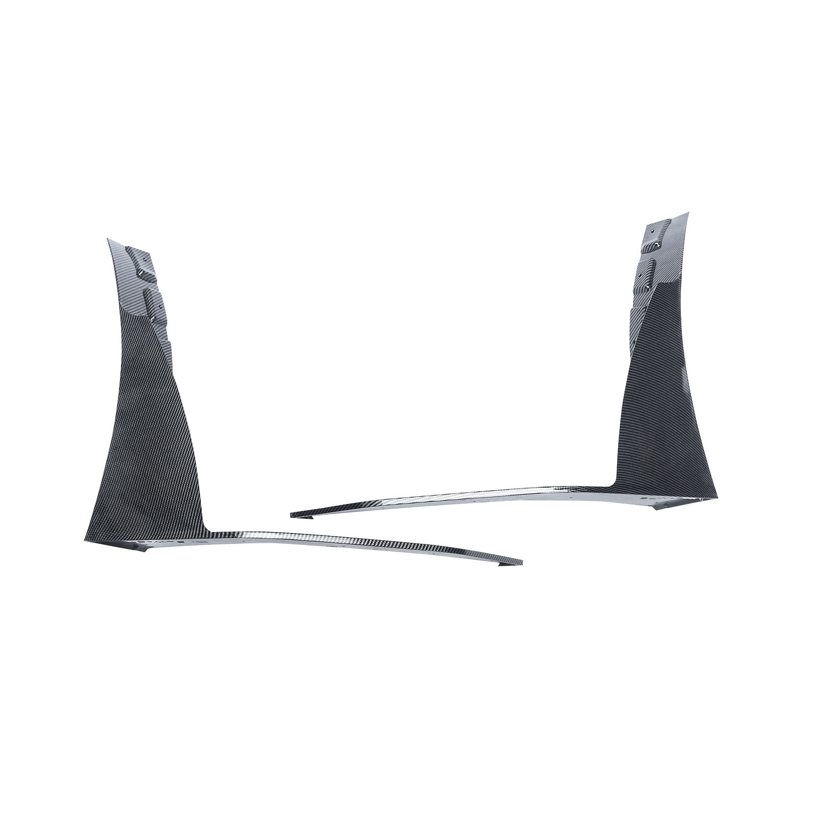 NINTE Front Splitter Extension Winglets for 2014-2019 Chevrolet ...