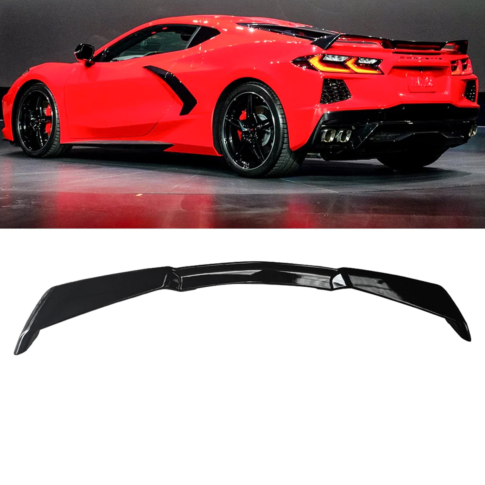 NINTE Premium Gloss Black Trunk Wing Spoiler for 2020-2023 Chevrolet ...
