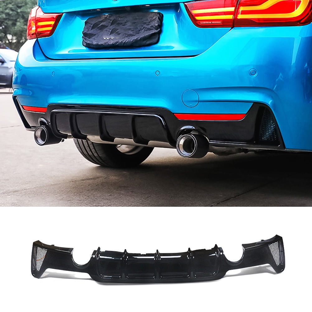 NINTE Rear Bumper Lip Diffuser for 2014-2020 BMW 4 Series F32/F33/F36 ...