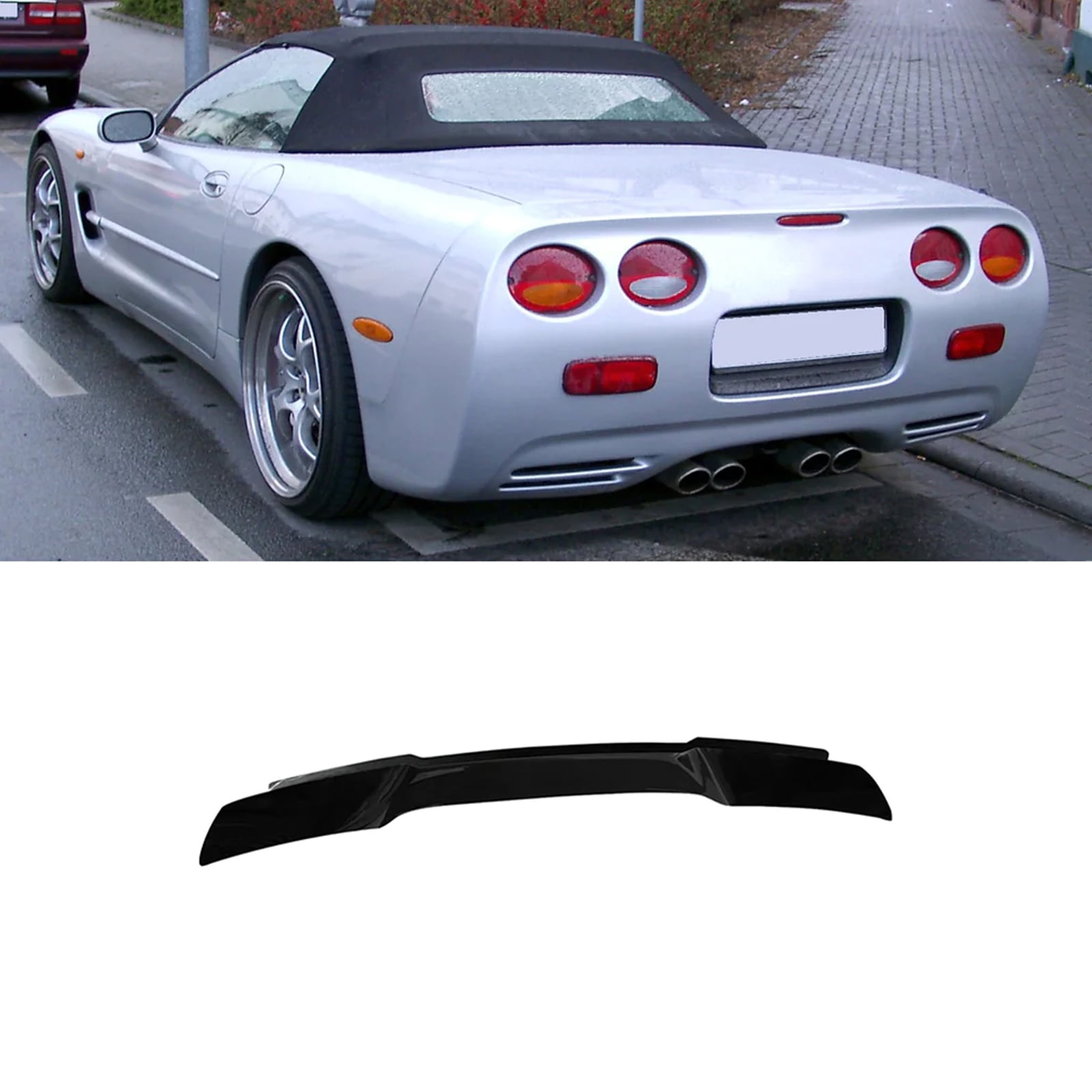 NINTE Rear Spoiler for 1997-2004 Chevrolet Corvette C5 Trunk Spoiler ... NINTE Rear Spoiler for 1997-2004 Chevrolet Corvette C5 Trunk Spoiler ...