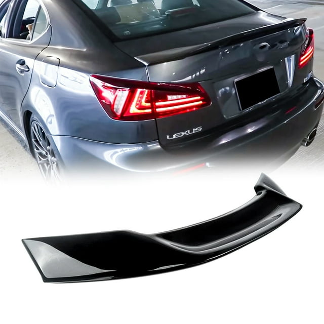 NINTE Rear Spoiler for 2006-2013 Lexus IS IS250 IS350 ISF Trunk Wing ...