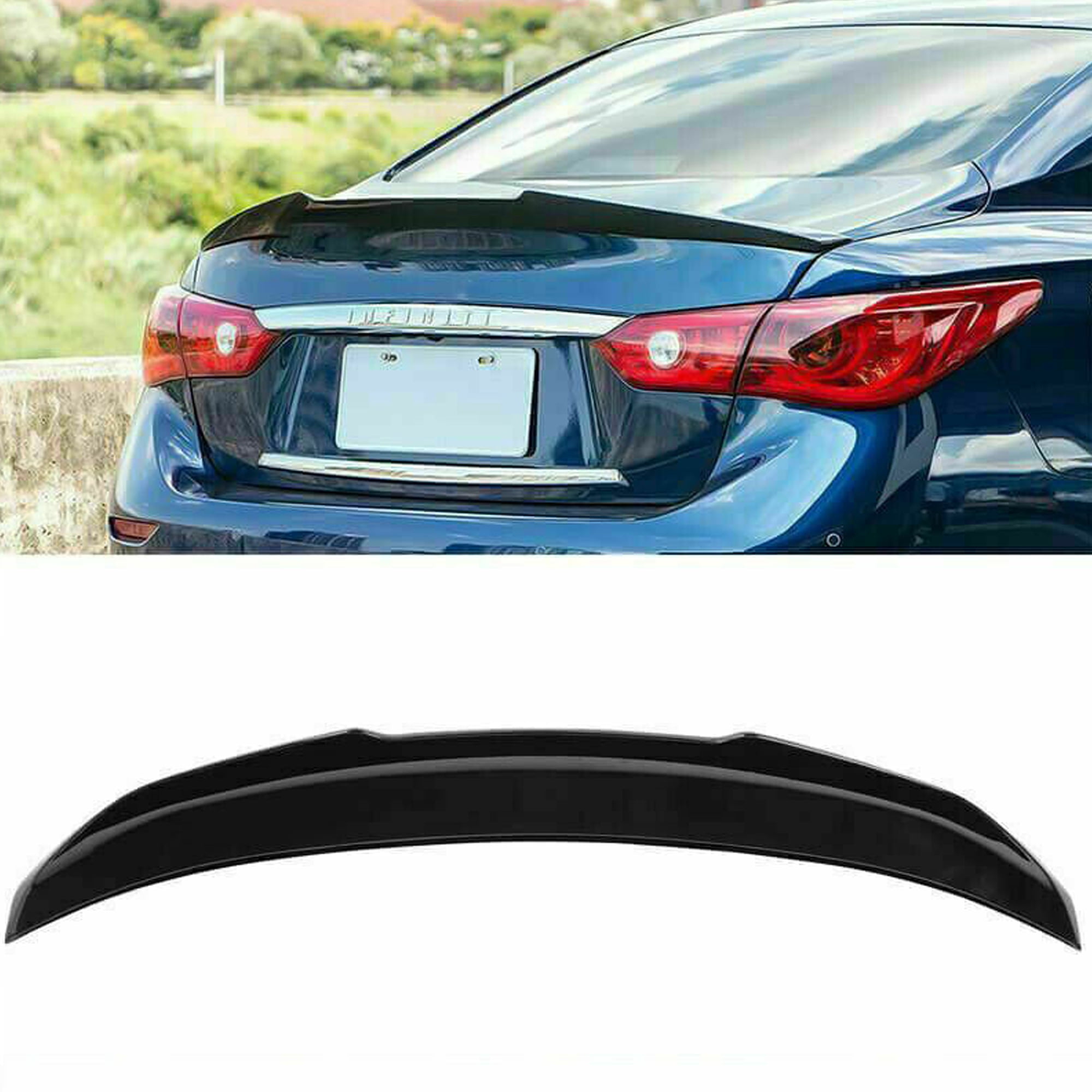 NINTE Rear Trunk Wing Spoiler for 2014-2023 Infiniti Q50 PSM Style ...