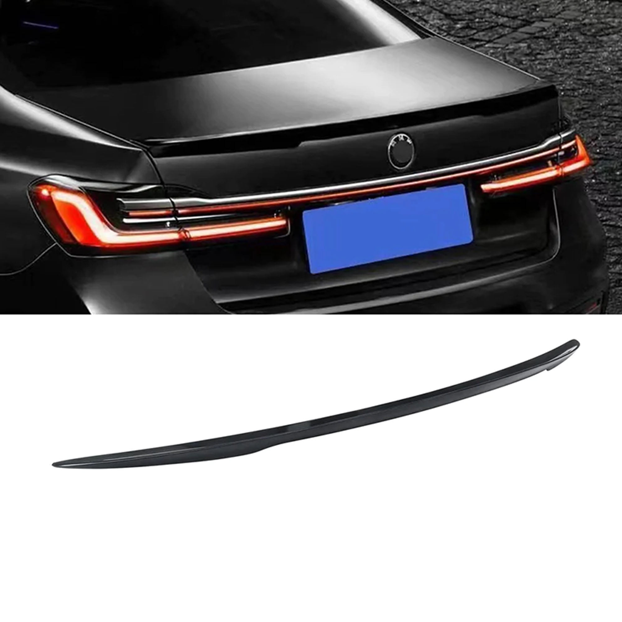 NINTE Rear Wing Spoiler for 2020-2022 BMW 7 Series G11 G12 MP Style ...