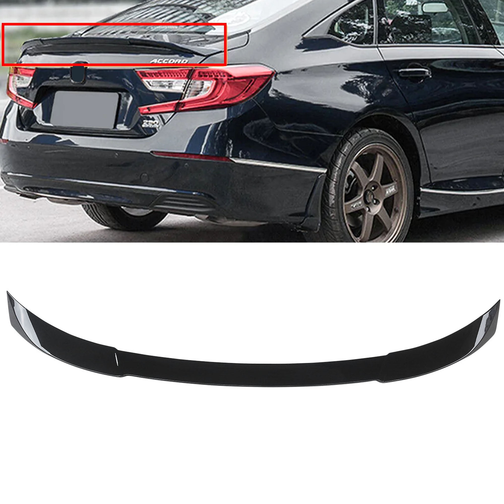 NINTE Rear Wing Trunk Spoiler for 2018-2022 Honda Accord Sedan ABS ... NINTE Rear Wing Trunk Spoiler for 2018-2022 Honda Accord Sedan ABS ...