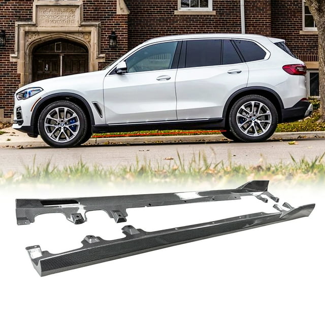 NINTE Side Skirt Panels Extension for 2019-2023 BMW G05 X5 M-Sport ...