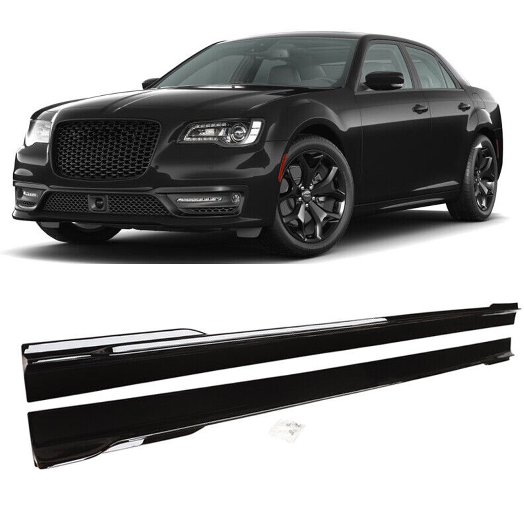 NINTE Side Skrits Extension Rocker Panel for 2011-2023 Chrysler 300 ...