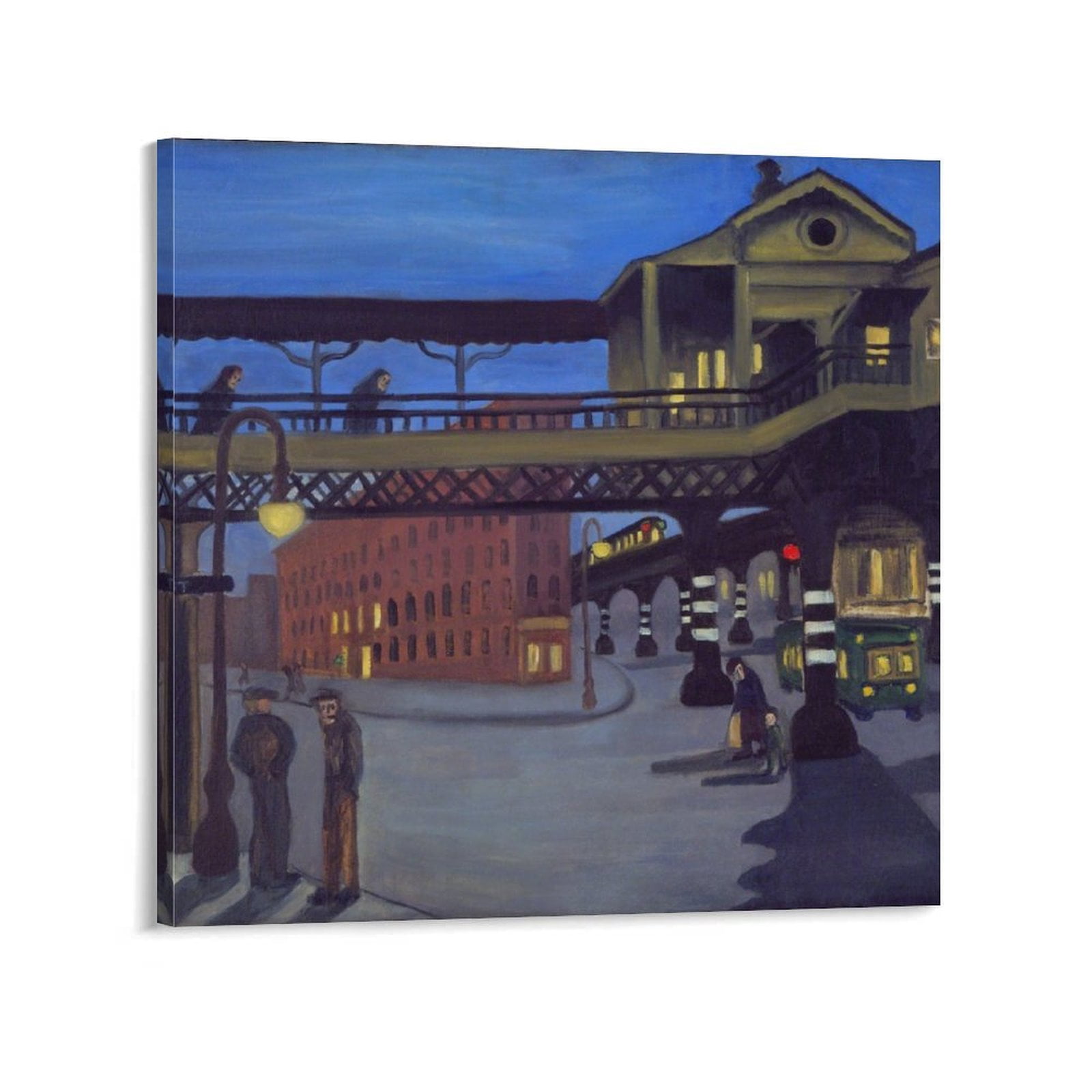 NINTH AVENUE EL 1935 by Alice Neel Painting Poster Cool Artworks ...