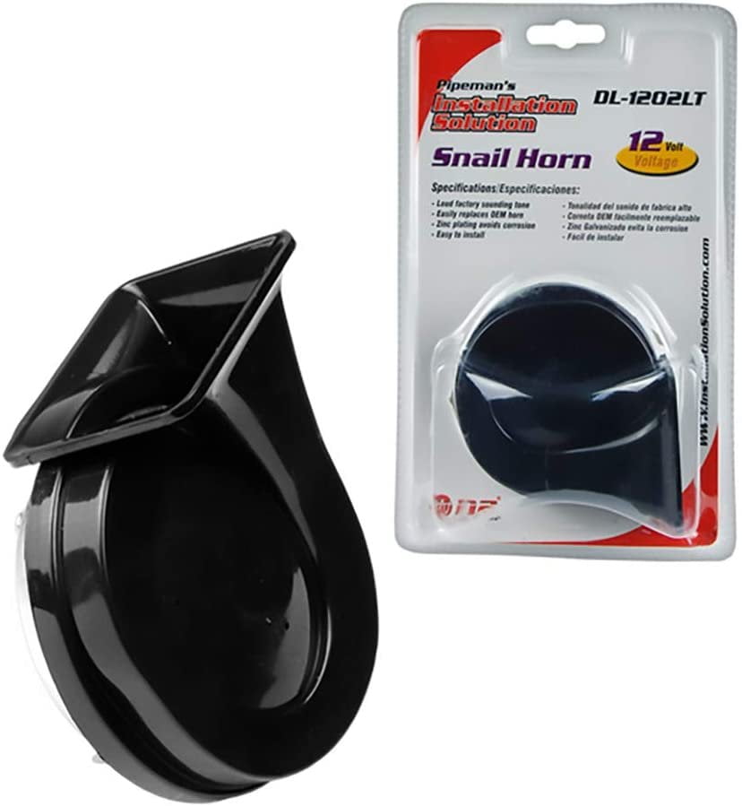 NIPPON Snail Horn with Zinc Plating, Black, DL1202LT - Walmart.com
