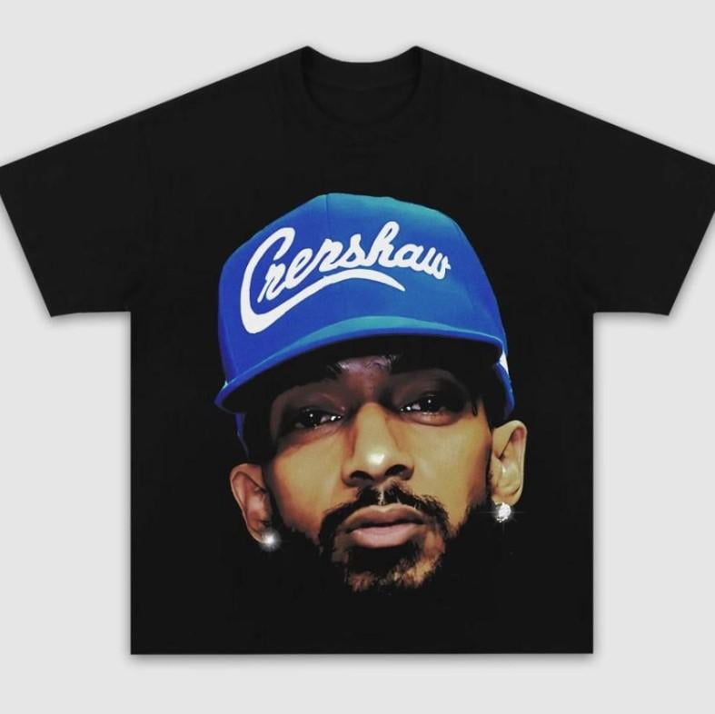 NIPSEY HUSSLE BIG FACE STYLE RAP TEE ALL SIZES - Walmart.com