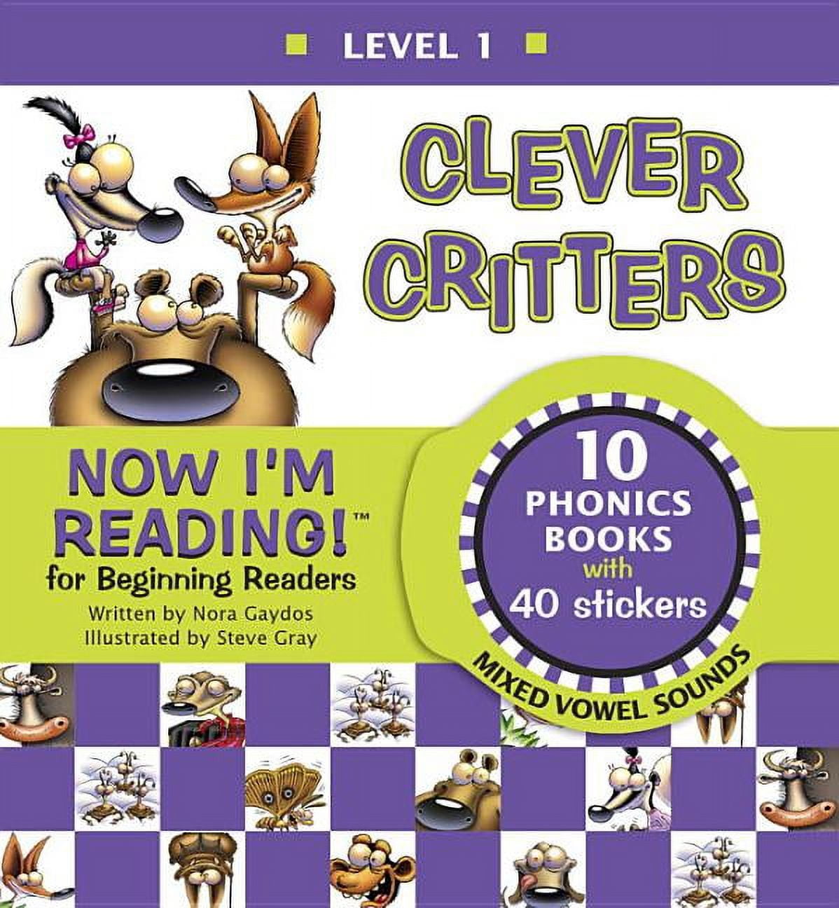 NIR! Leveled Readers: Now I'm Reading! Level 1: Clever Critters (Mixed ...