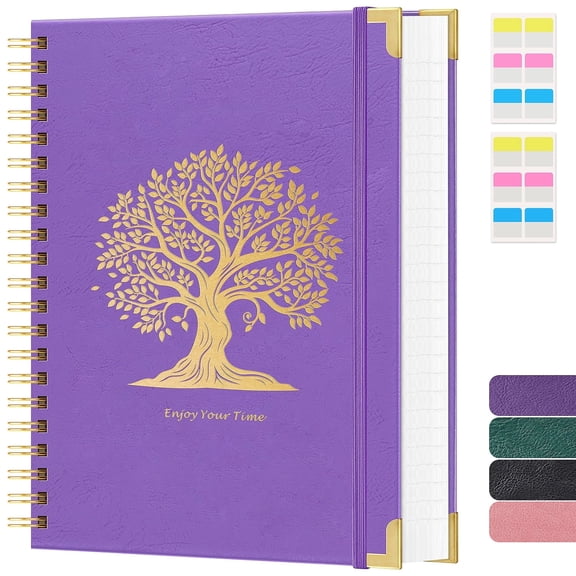 Abstract Curly Cues Notebook, Wide Ruled, 100 Sheets/200 Pages, 7.5 X 9 ...