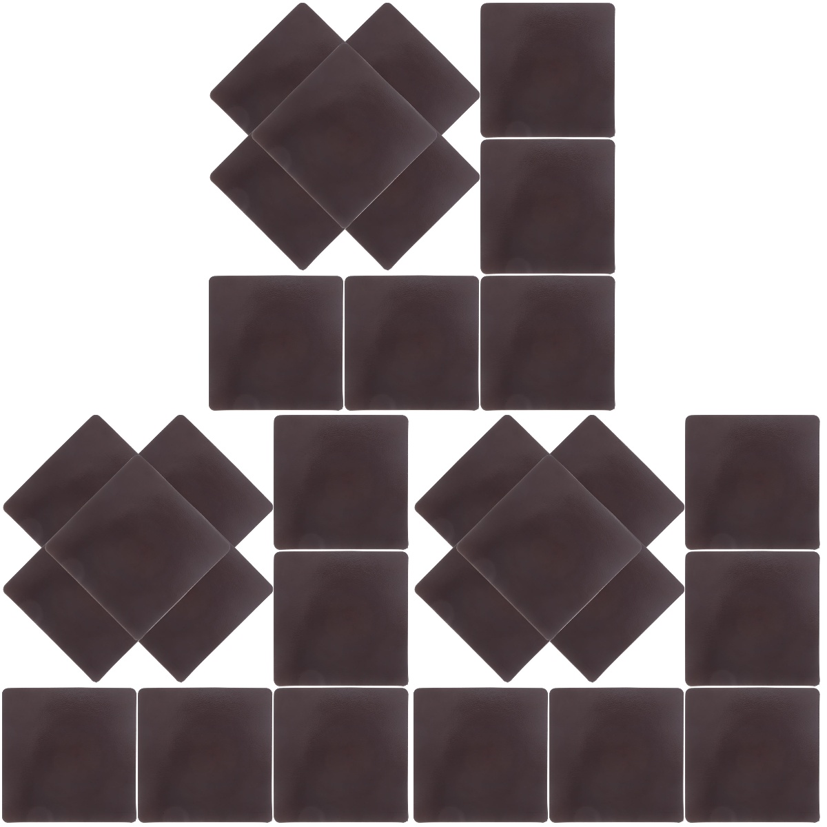 NISHUNA 30 Pcs Sublimation Magnet Refrigerator Magnets Heat Transfer ...