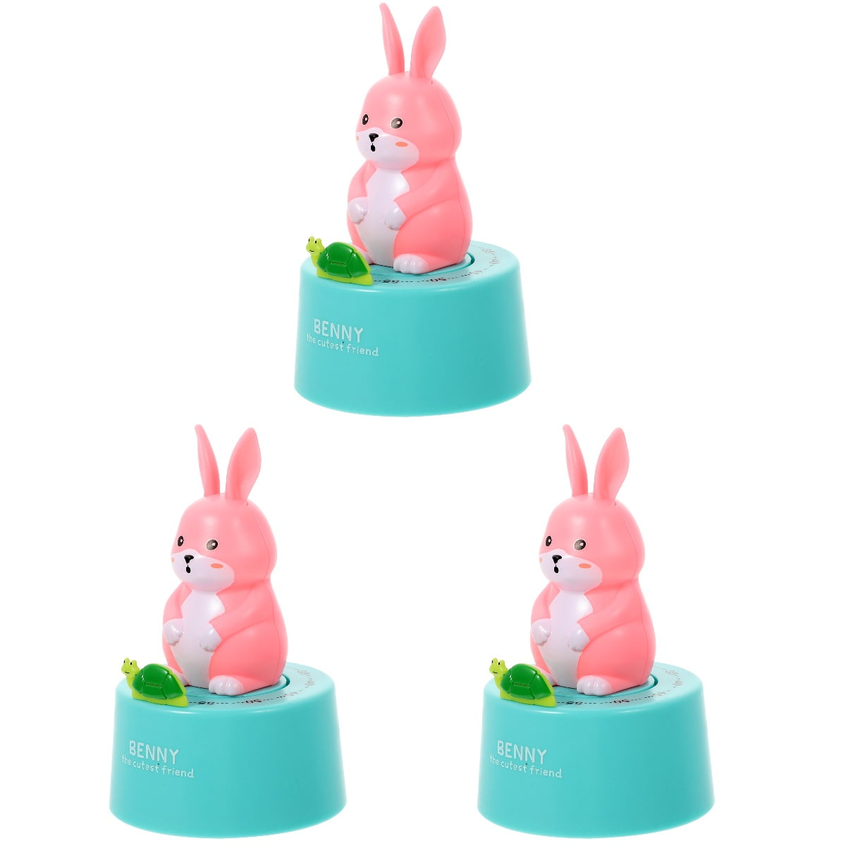 NISHUNA 3pcs Lovely Mechanical Timer Cartoon Kitchen Timer Countdown ...
