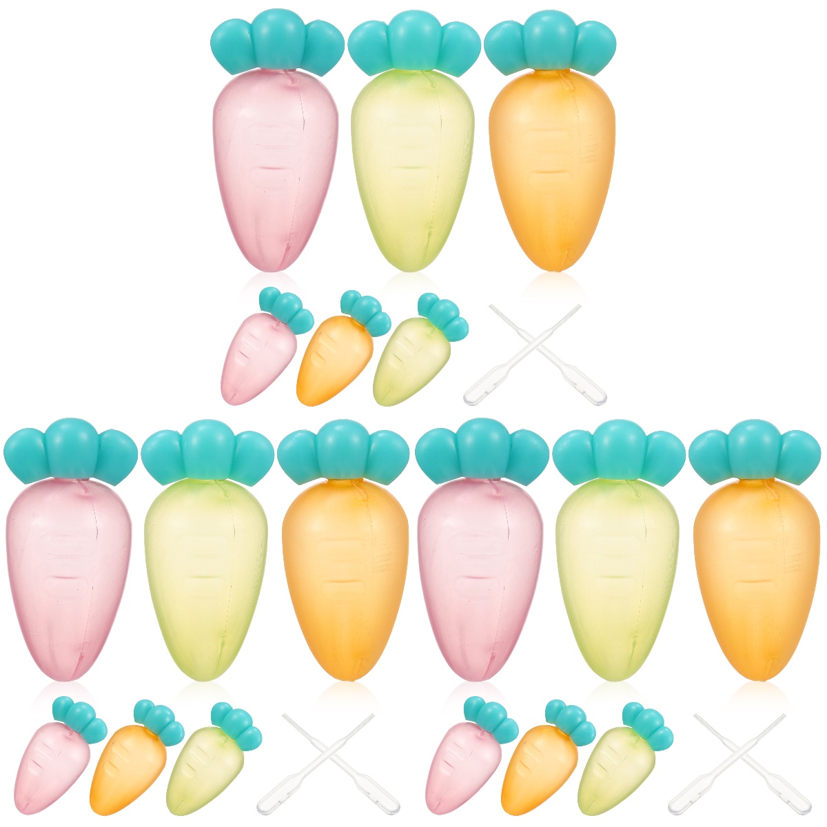 NISHUNA 6 Sets of Mini Seasoning Bottles Tomato Ketchup Bottles ...