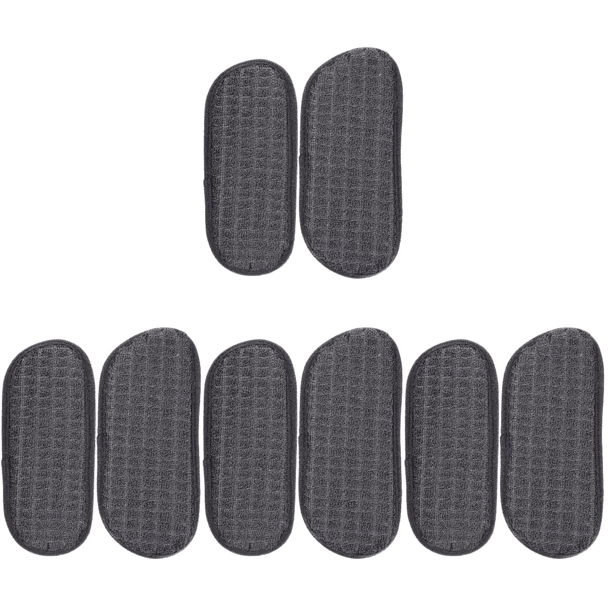 NISHUNA 8 Pcs Reusable Fridge Drip Mat Artificial Fiber Drip Tray ...