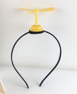 NISHUNA Adorable Propeller Shape Hair Hoop Lightweight and Comfortable ...