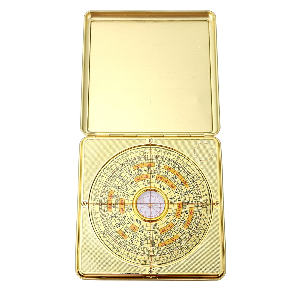 NISHUNA Brass Chinese Compass Chinese I-ching Compass Divination Luo ...