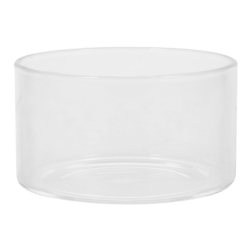 NISHUNA Glass Bowl for Plants Cylinder Vase for Centerpieces ...