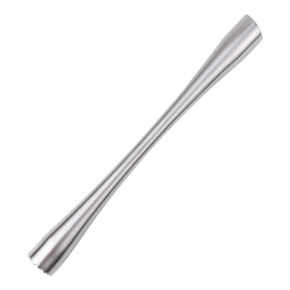 NISHUNA Stainless Steel Crushed Ice Muddler Long Handle Cocktail Mixer ...