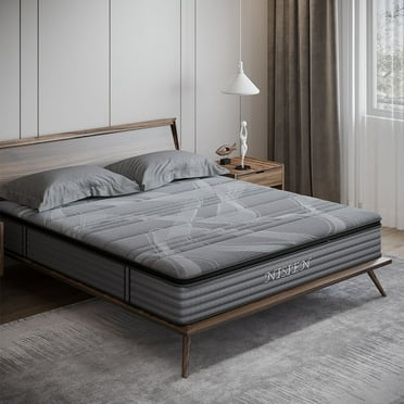 Queen Mattresses,10 Inch Queen Size Mattress in a Box, Hybrid Memory ...