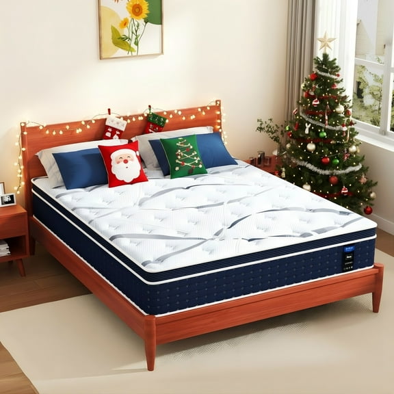 10 Inch Twin Mattresses in a Box, Memory Foam Hybrid Twin Size Mattress ...