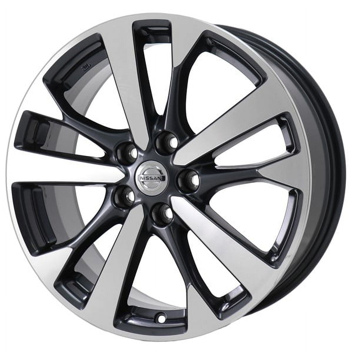 2016 - 2019 NISSAN ALTIMA MACHINED GREY Factory OEM Wheel - Walmart.com