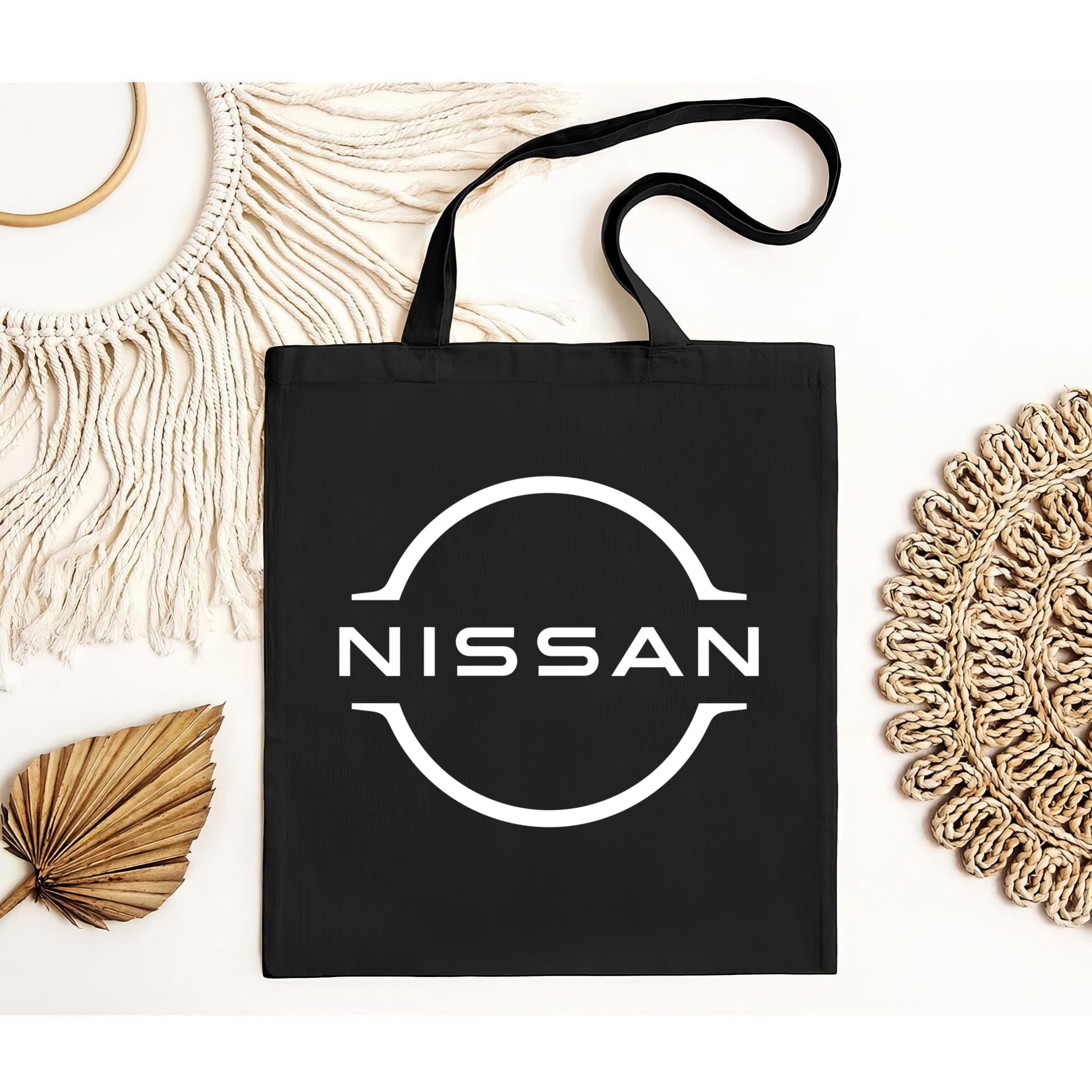 NISSAN BLACK Logo Car Racing GT-R Bag 300ZX Titan 350z Skyline-TH37541 ...
