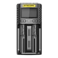 Nitecore Intelligent USB Superb Battery Charger, Dual-Slot, Black ...