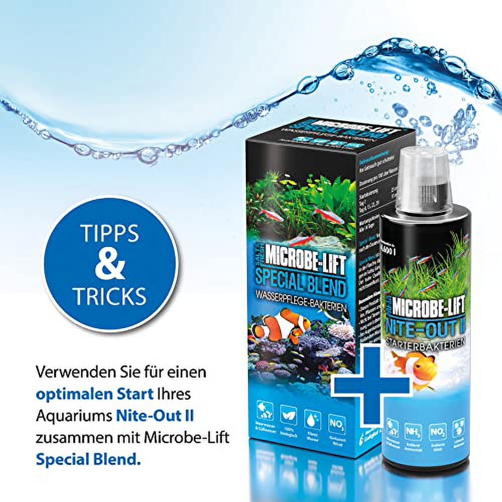 NITEH64 Nite-Out II Aquarium and Fish Tank Cleaner for Rapid Ammonia ...