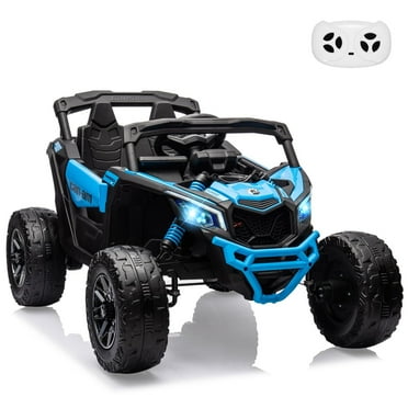 Joyracer 24V Ride on Toys with Remote Control, 4WD 2 Seater Powered ...