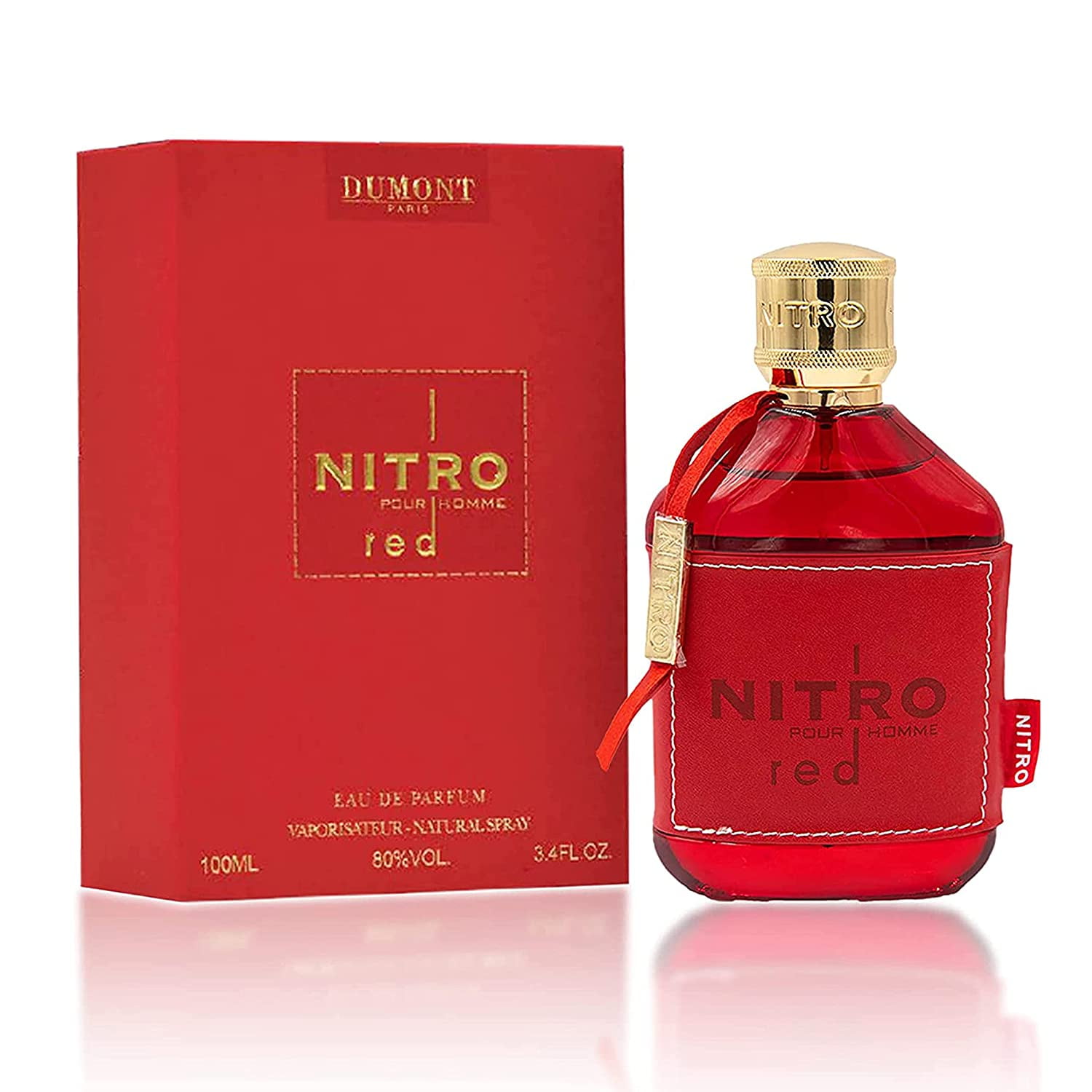 NITRO RED - 3.4oz - Eau De Parfum - Luxury Perfume for Men - Fruit ...