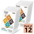 NIUBEE 12Pack 8.5*11 Plexiglass Acrylic Sign Holder, Clear Picture ...