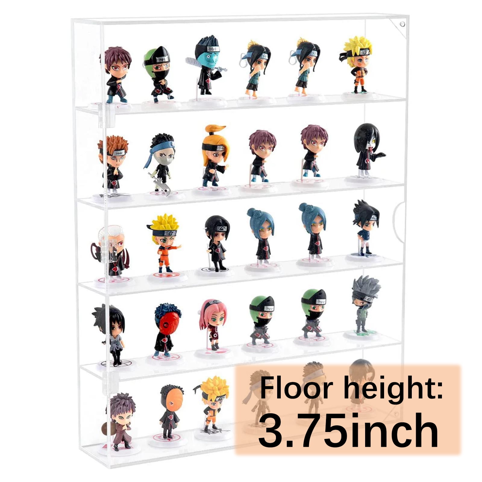 NIUBEE Acrylic Funko Pop Display Case, Clear Showcase Storage Organizer ...