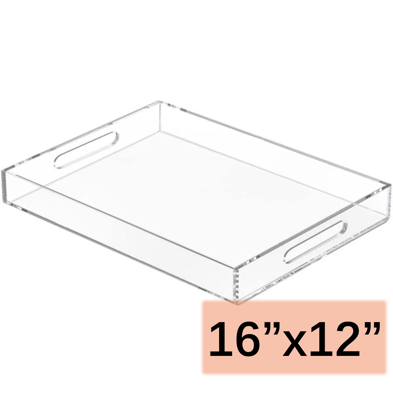 10 Strawberry Street 18" x 12" Rectangular Serving Tray, Patent ...