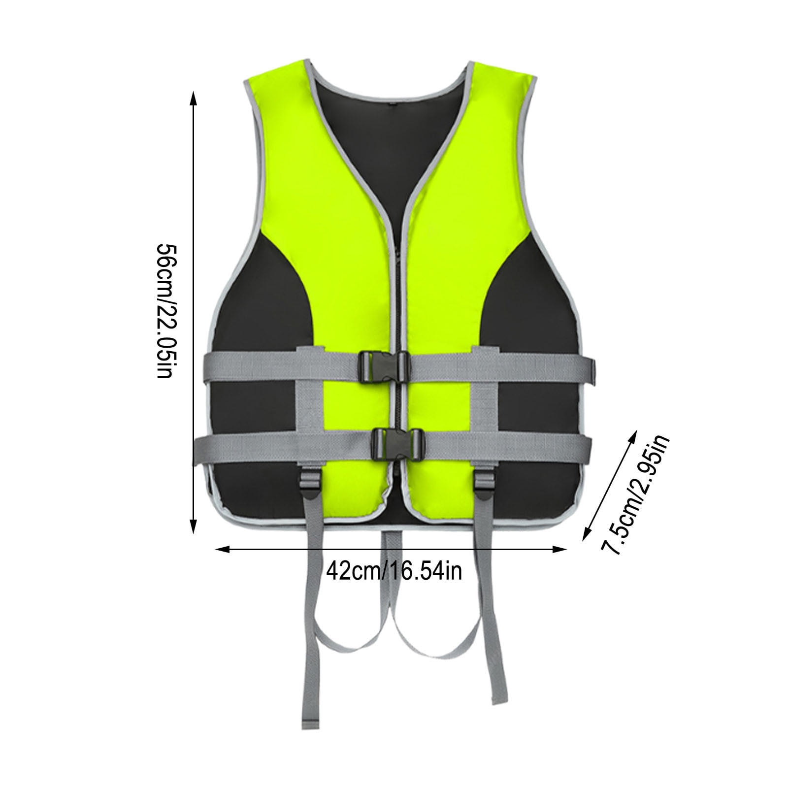 NIUBWJL Adult Swimwear High Buoyancy Reflective Buoyancy Suit With ...