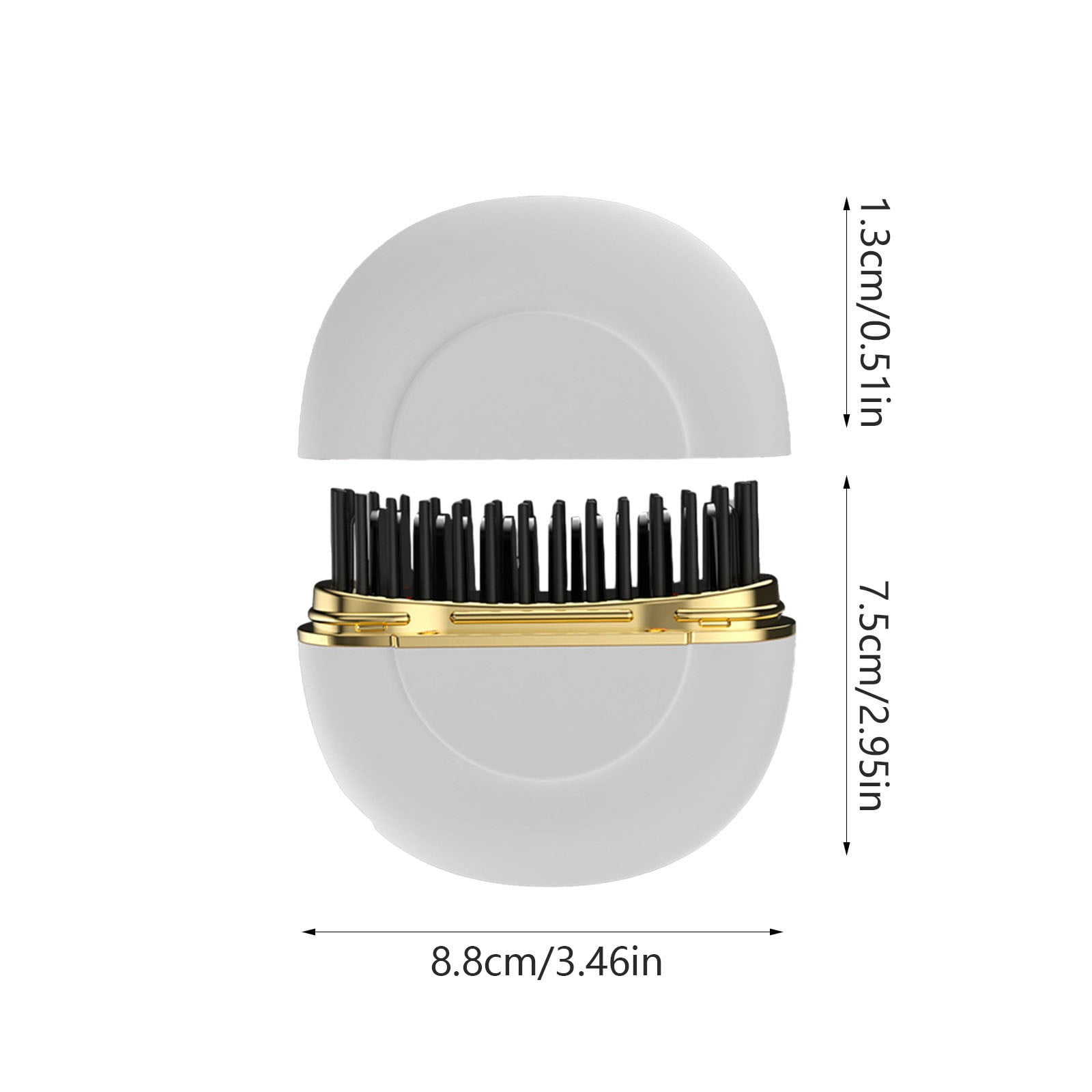 NIUBWJL Charging Mini Straight Hair Comb Wireless Portable Straightener ...