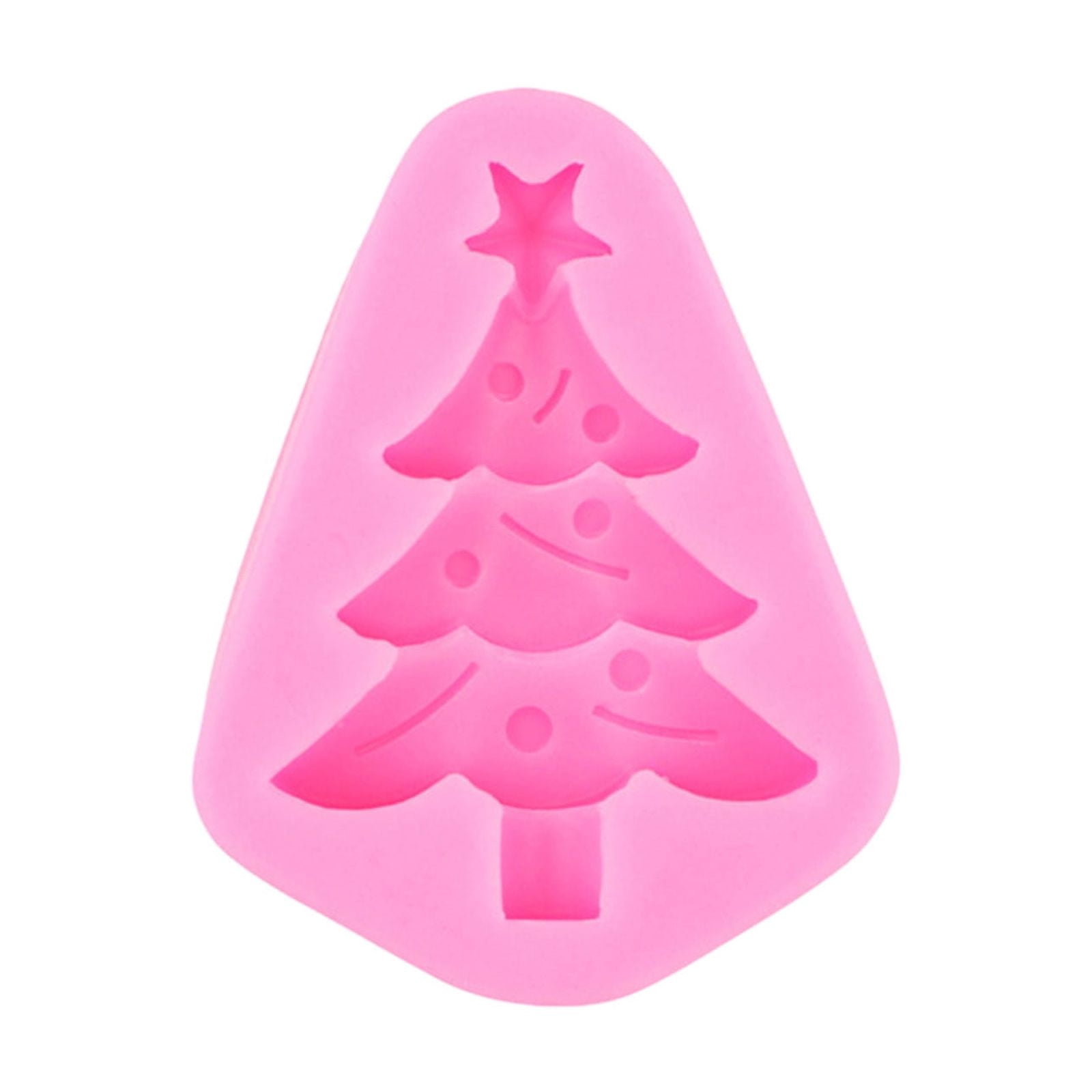 NIUBWJL Christmas Tree Chocolate Silicone Mould Christmas Decorating ...