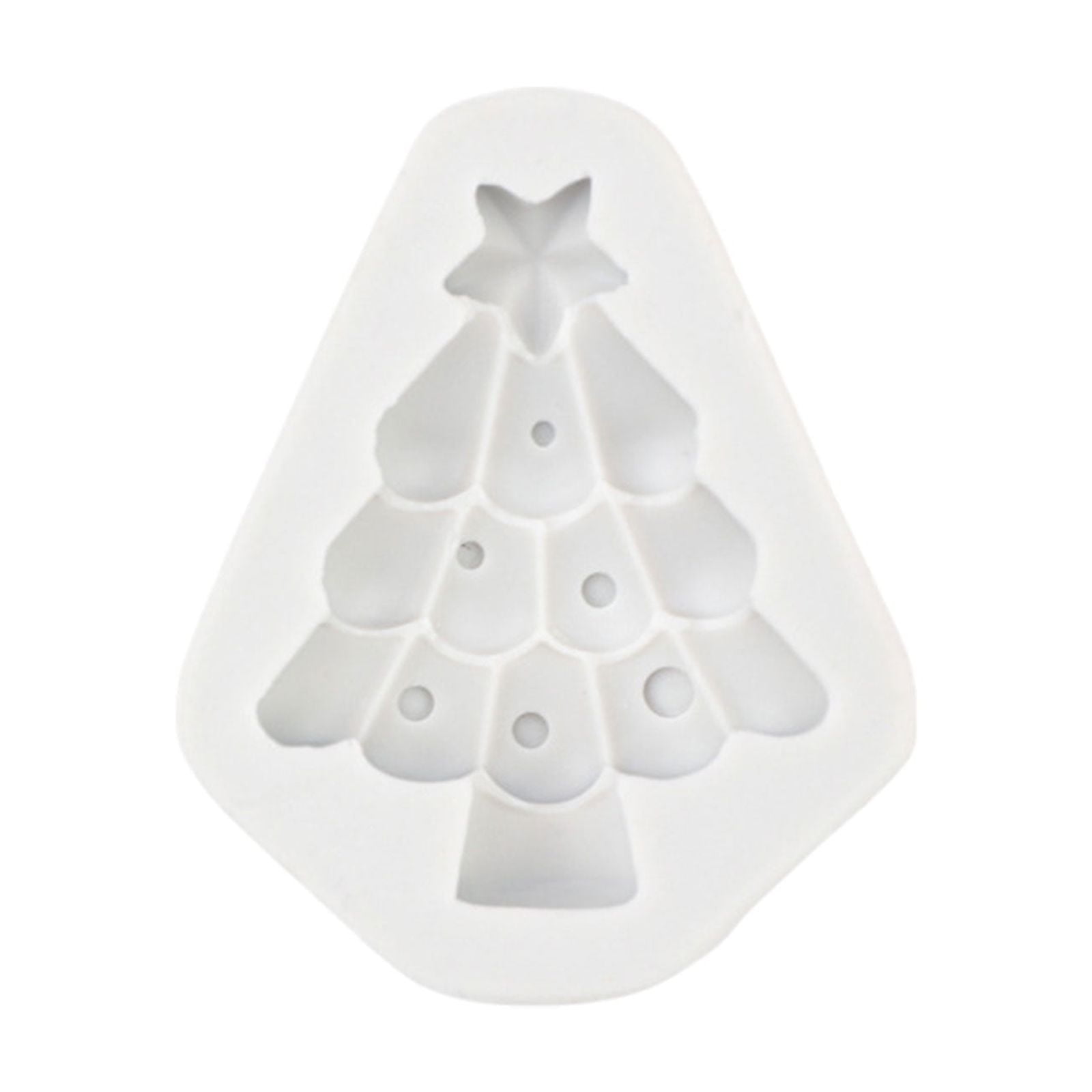 NIUBWJL Christmas Tree Chocolate Silicone Mould Christmas Decorating ...