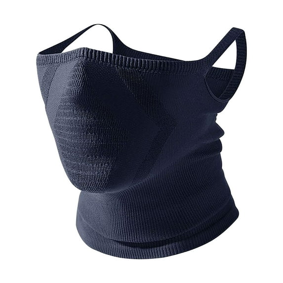 NIUBWJL Ear-Hook Face Mask & Neck Warmer - Windproof Thermal Neck ...