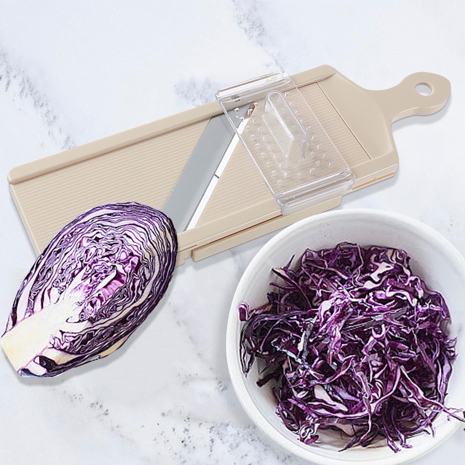 NIUBWJL Handheld Mandoline - Japanese Style Slicer for Vegetables ...