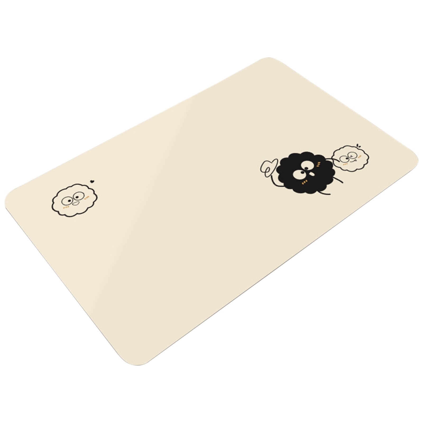 NIUBWJL Modern Simples Diatom Mud Floor Mat Line Painting Bath Antis ...