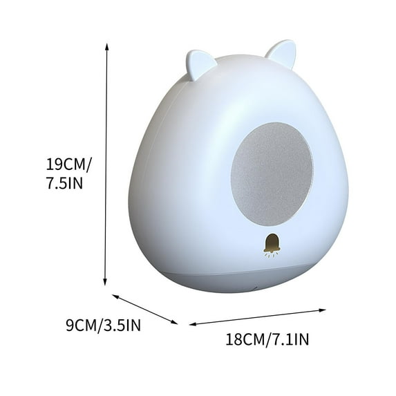 NIUBWJL Perforation-free Fresh-keeping Film Bath Cap Storage Box For ...