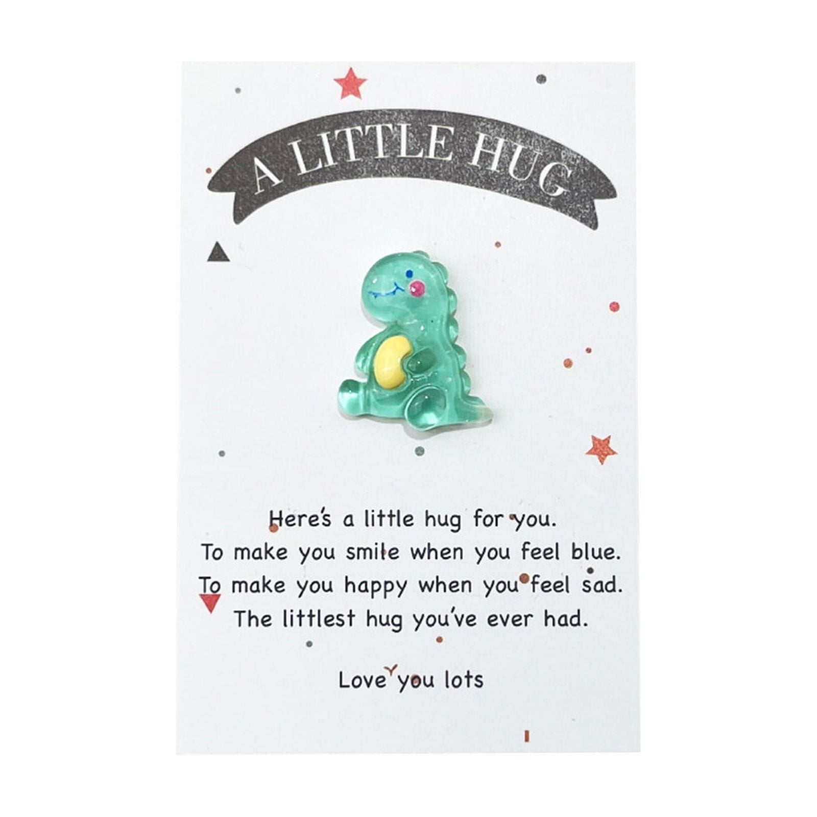NIUBWJL Pocket Hug Card with Cute Mini Size Tokens, Sentimental Gift ...